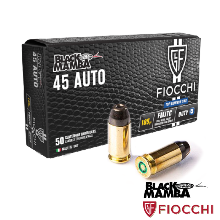 Stronghand | 45 ACP Black Mamba 185gr Fiocchi